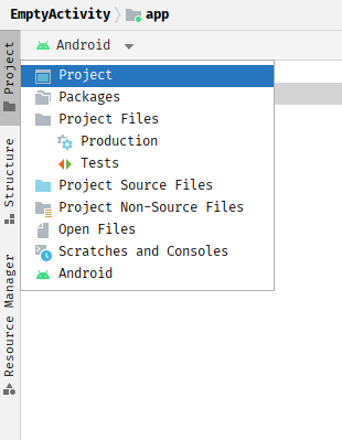 Android Studio 项目结构详解 | 信念D力量