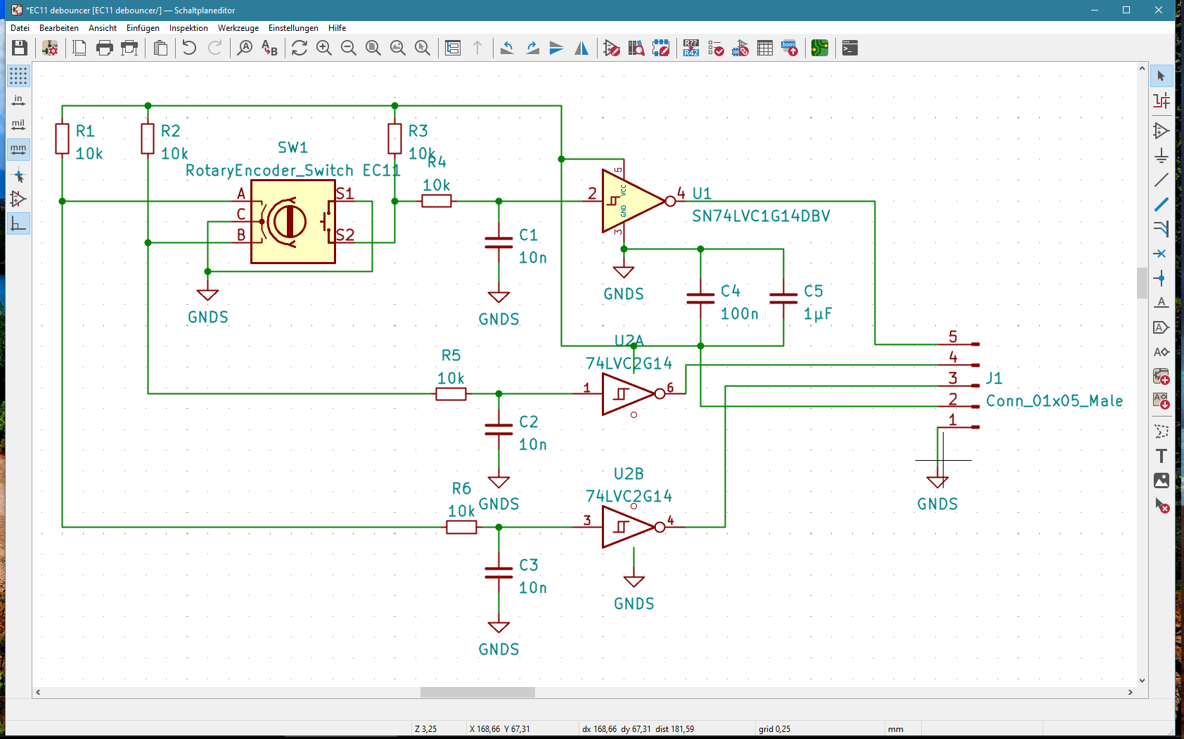 EC11 旋转编码器的使用 | 信念D力量